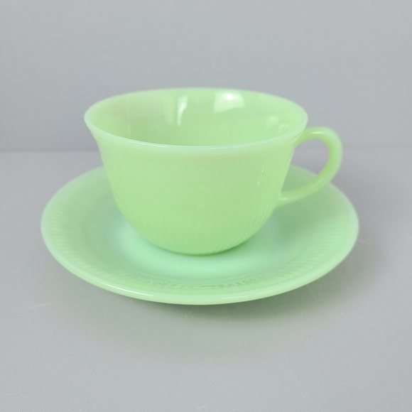 Fire King | Dining | Anchor Hocking Fire King Jadeite Alice Cup Jane ...